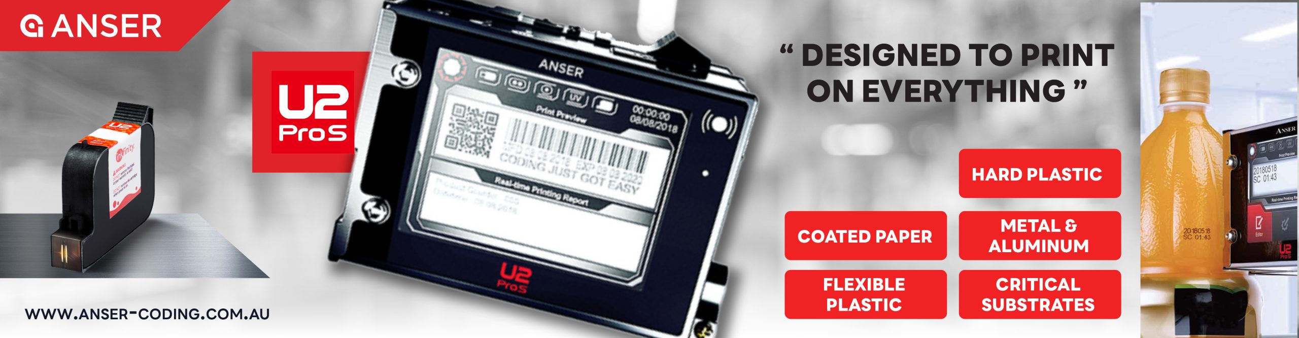 Home - Anser-U2 Australia powered by InkjetPrint